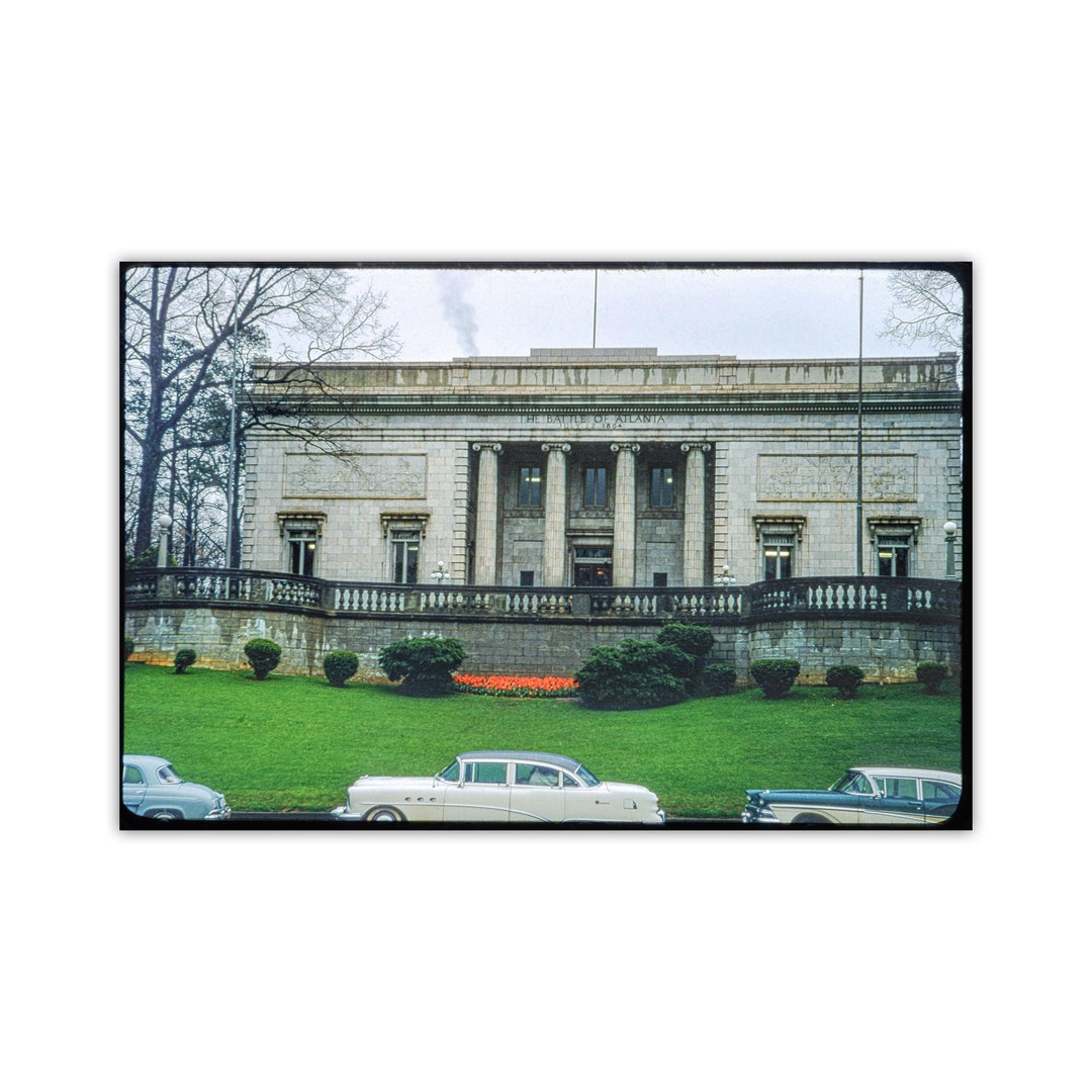 Vintage Atlanta Georgia Photograph of Cyclorama and Civil War Museum - Etsy