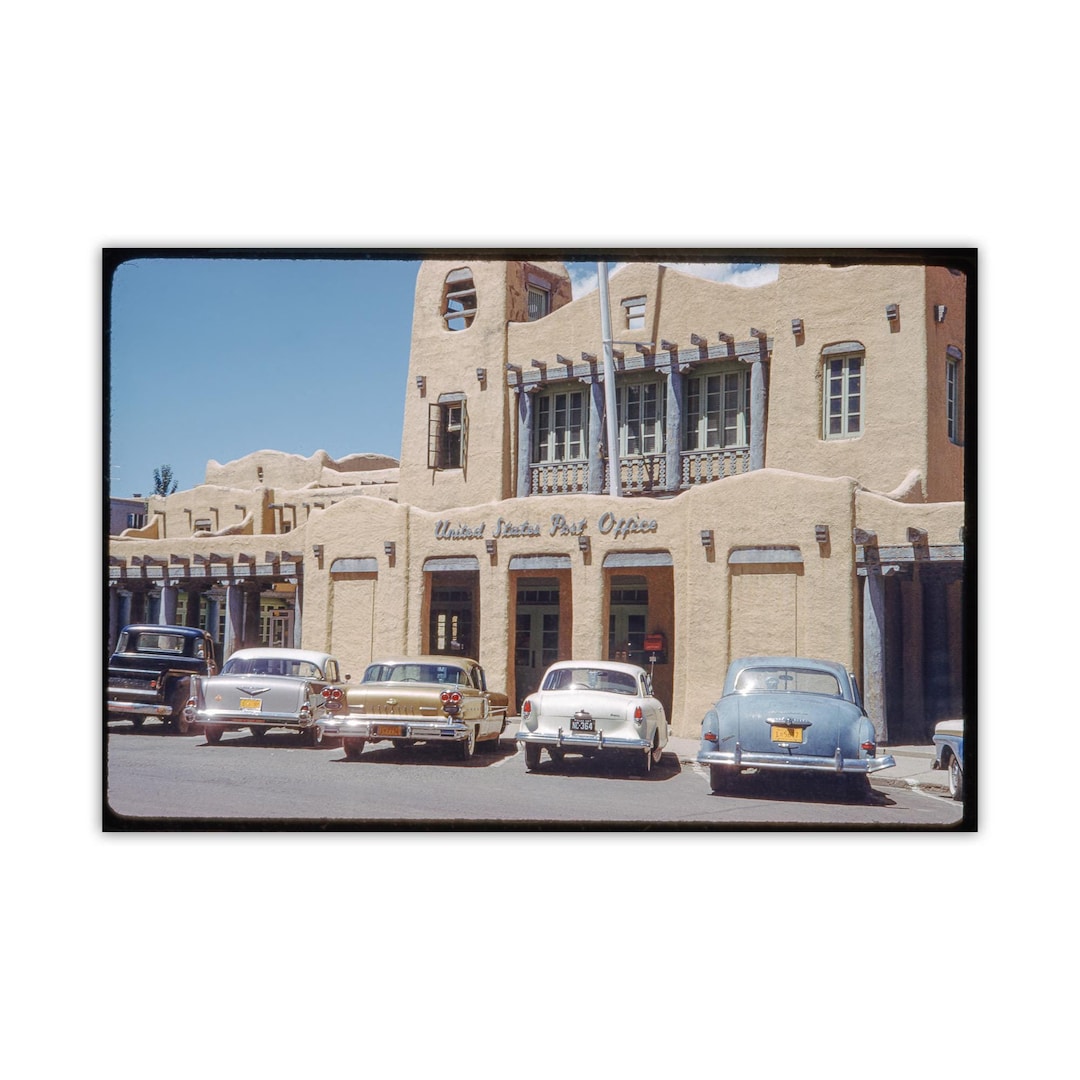 Old Santa Fe New Mexico Post Office Photography Art Print - Etsy