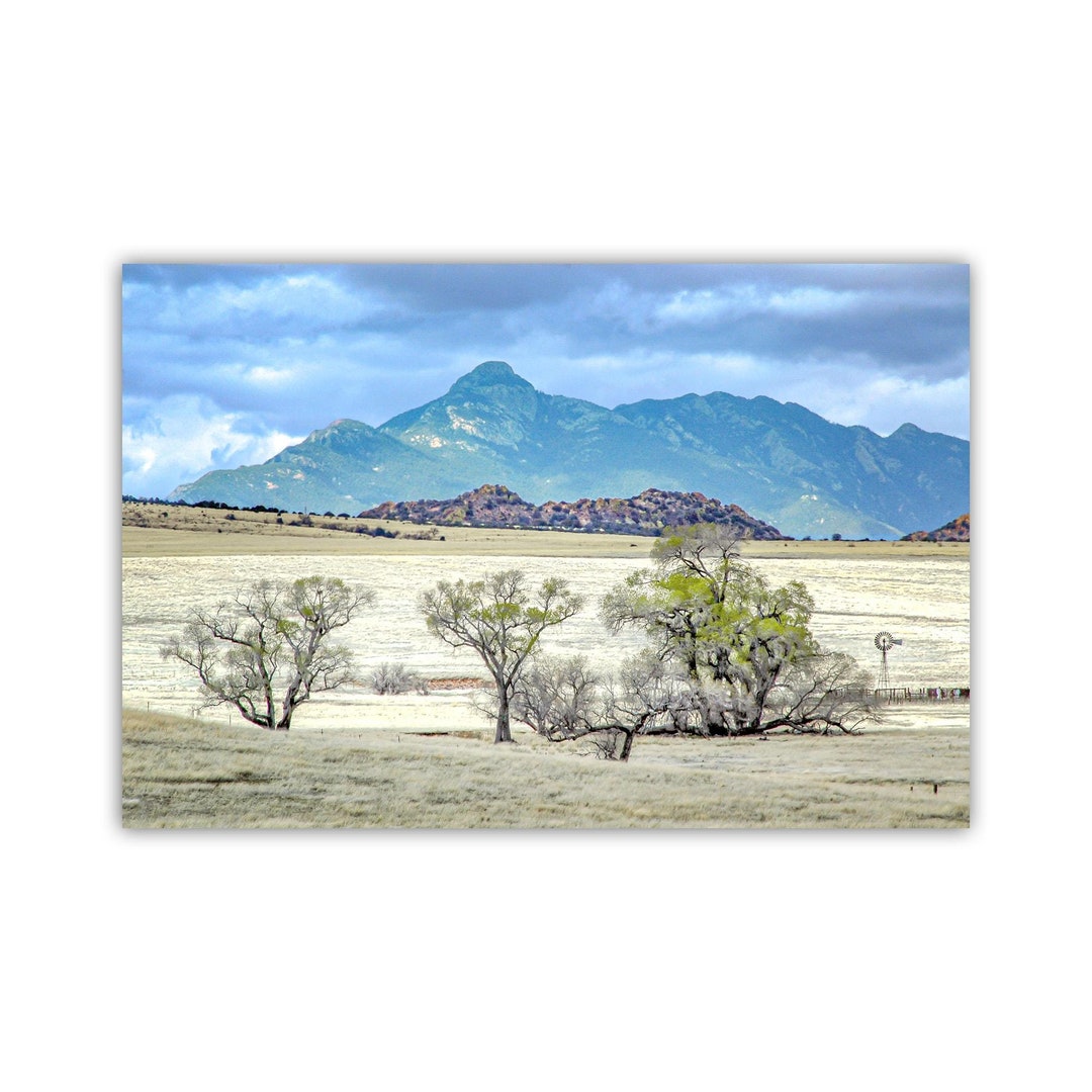 Southern Arizona Santa Rita Mountain Landscape Photography Print With ...