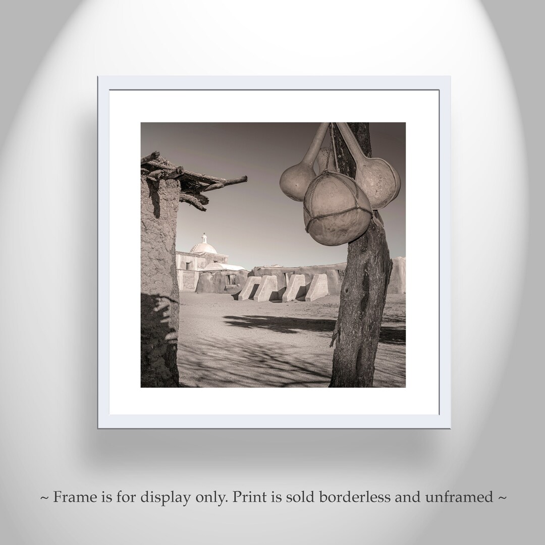 Old Spanish Mission Photograph at Tumacacori Arizona With Ocotillo ...