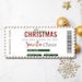 Santa Ticket Printable, Santa's Grotto Ticket Template, Surprise Santa ...