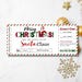 Santa Ticket Printable, Santa's Grotto Ticket Template, Surprise Santa ...