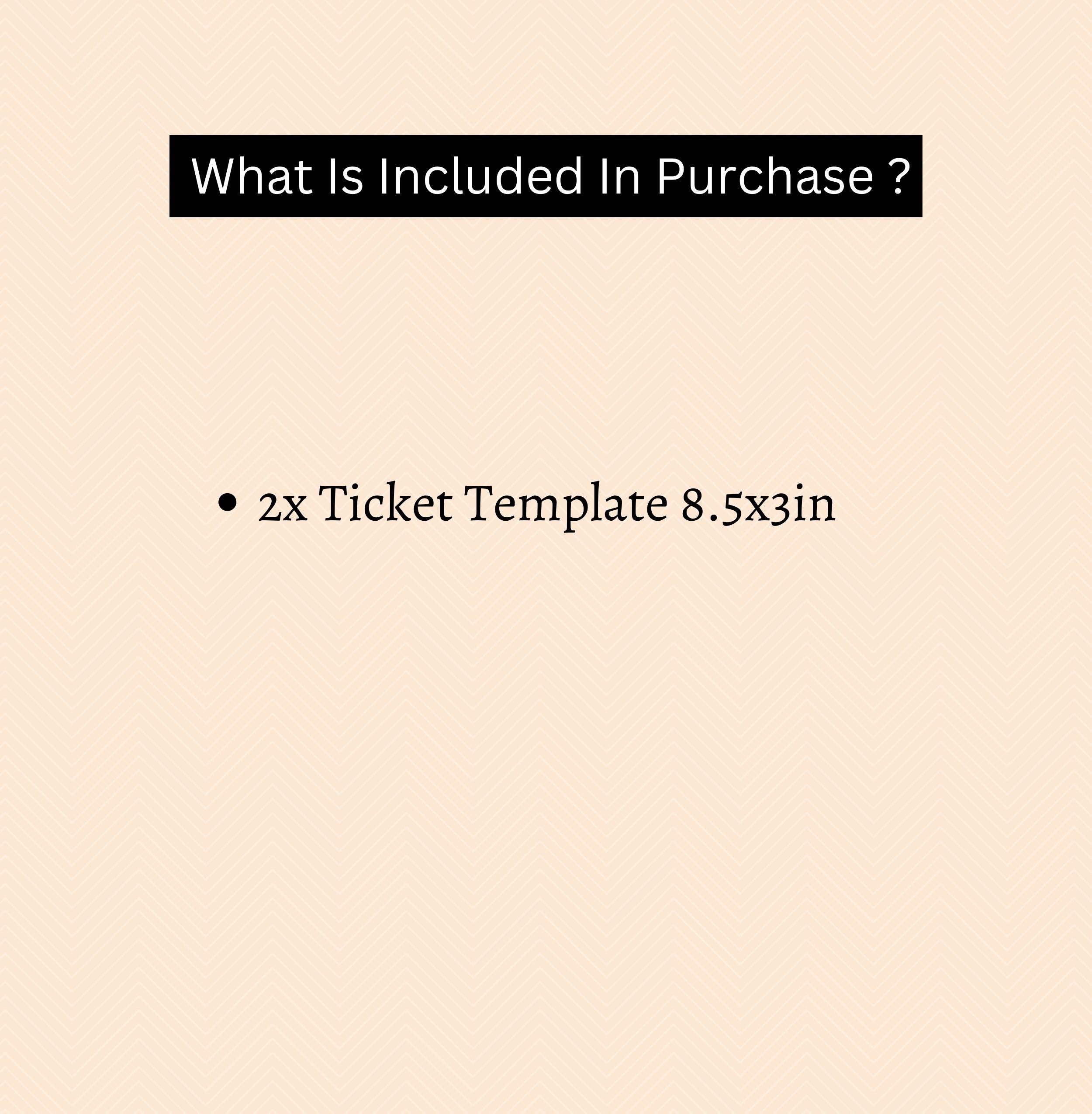 Editable Six Broadway Surprise Ticket Template, Musical Theatre Show ...