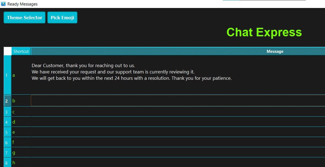 Quick Message Templates, Message Template Creator, Fast Response ...