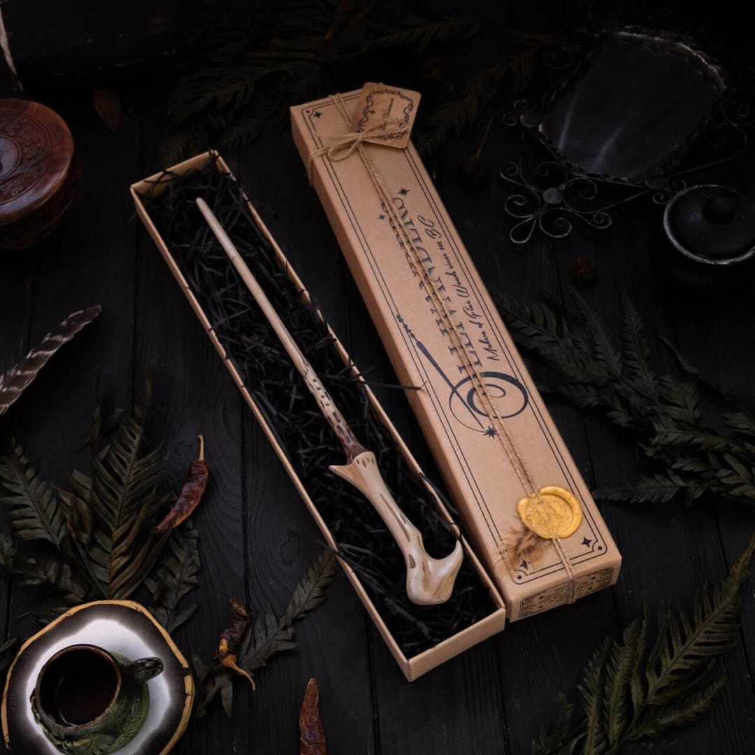 Tom Marvolo Riddle Wand, Voldemort Wand, Handcrafted Wooden Wand ...