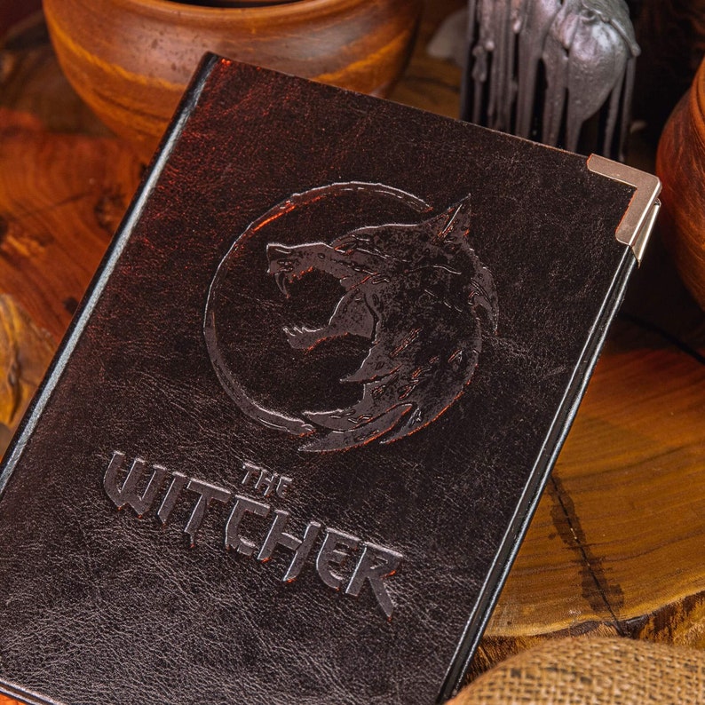 Witcher Notebook, Witcher Pocket Planner, Witcher Eco Leather Journal ...