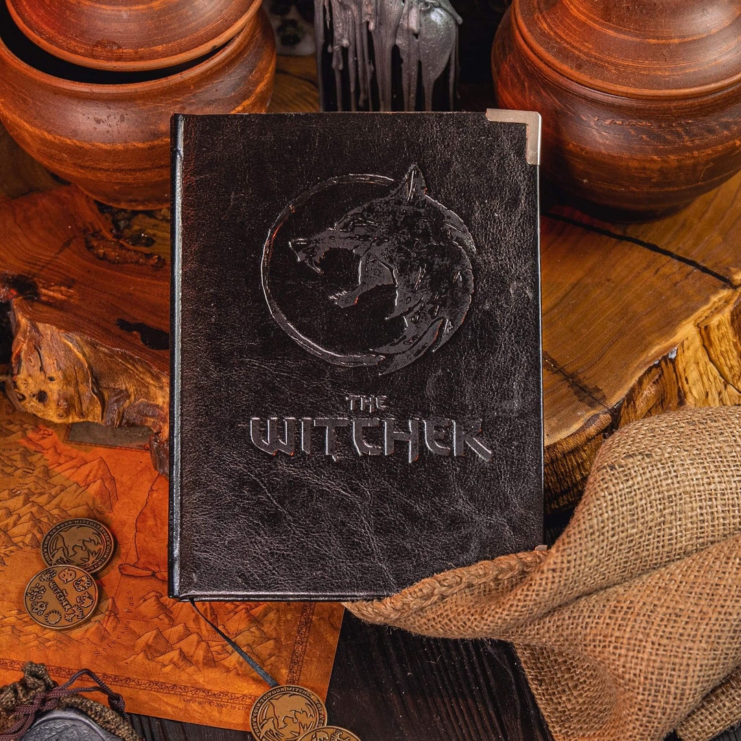 Witcher Notebook, Witcher Pocket Planner, Witcher Eco Leather Journal ...