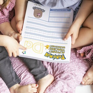 Engaging Pokemon Alphabet Tracing Printable - Educational Worksheet ...