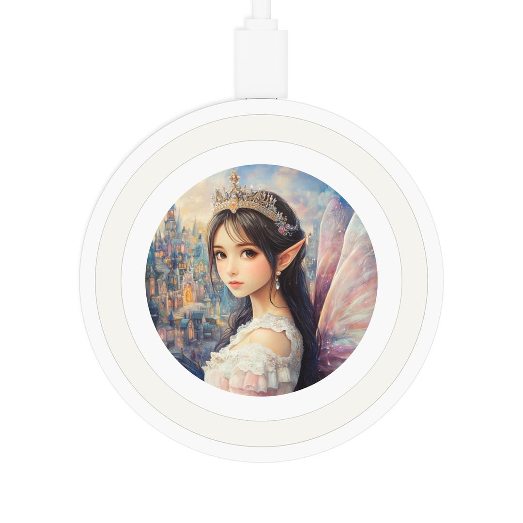 Wireless Charging Pad, Asian Fairy Princess Design, Fantasy Phone ...