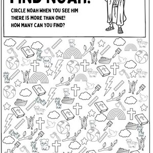 Noah's Ark Interactive Story Time - Etsy