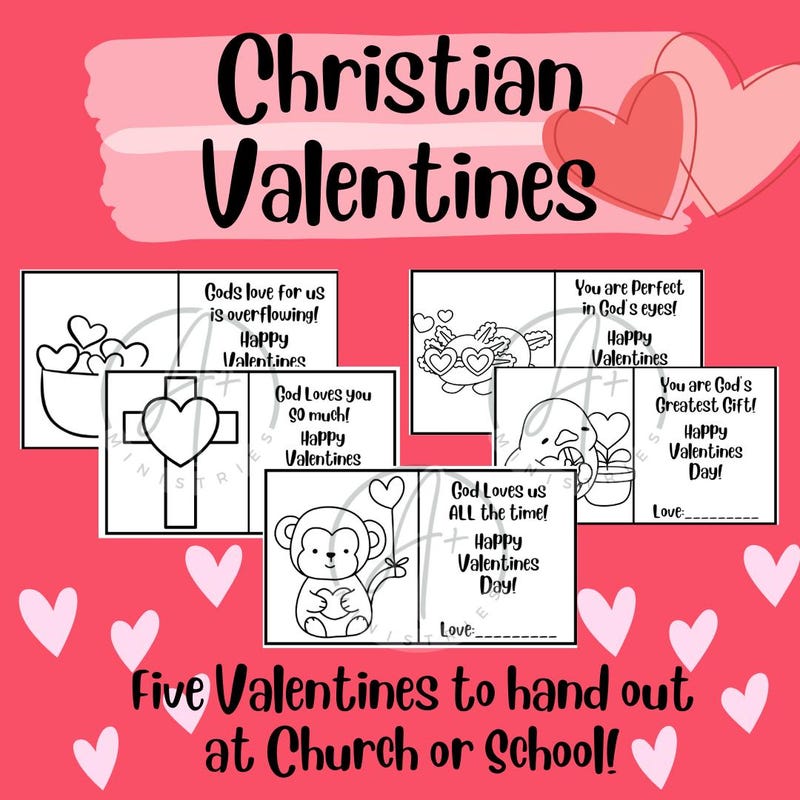 Christian Valentine Downloadable Card - Etsy