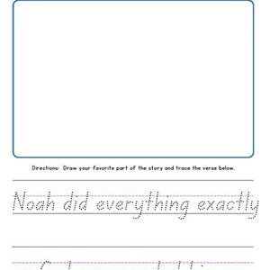 Noah's Ark Interactive Story Time - Etsy