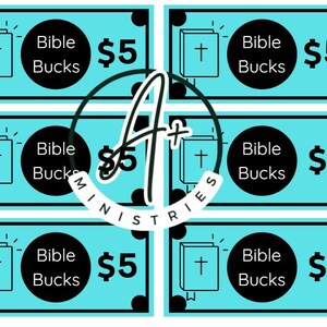 Bible Bucks for Children's Church - Etsy