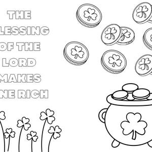 I Am Blessed Coloring Sheets - Etsy