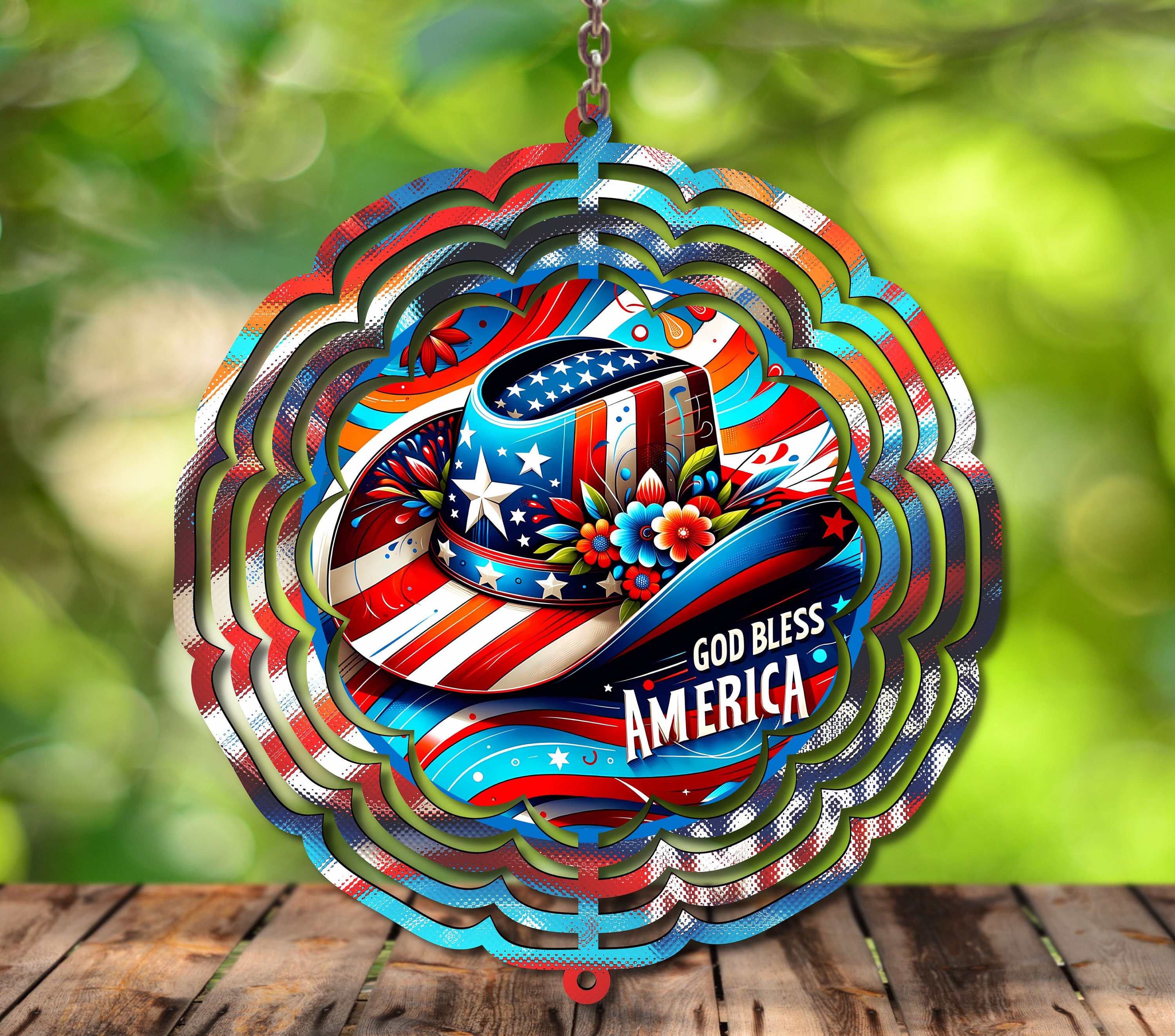 20 Patriotic Wind Spinner, Patriotic Wind Spinner Bundle, Wind Spinner ...