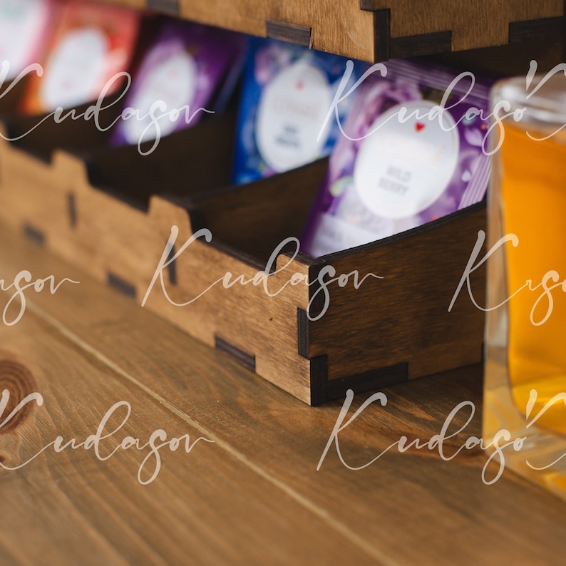 Tea Bag Storage Stand, Tea Bag Organizer, Tea Bag Holder for Wall, Tea ...