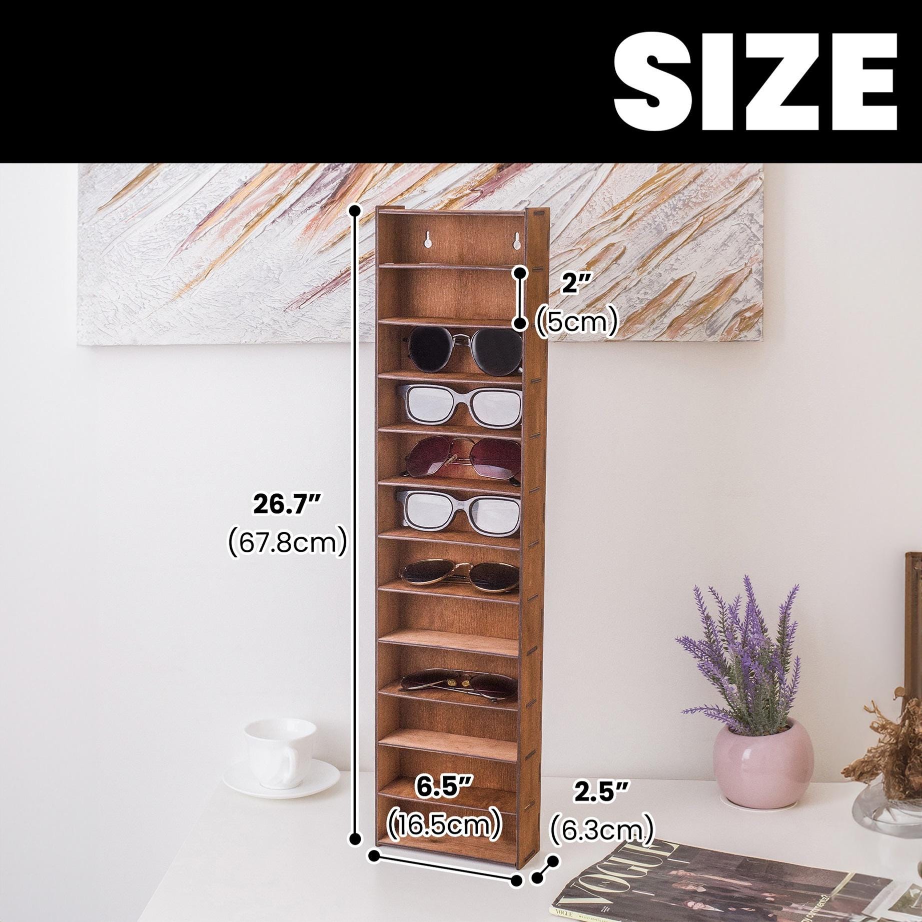 Sunglass Display Stand, Sunglasses Wall Holder, Sunglass Organizer ...