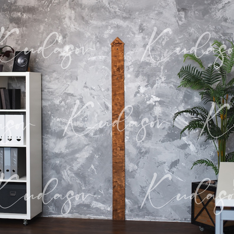 Height Chart Wood, Family Growth Chart, Childs Growth Chart, Growth ...