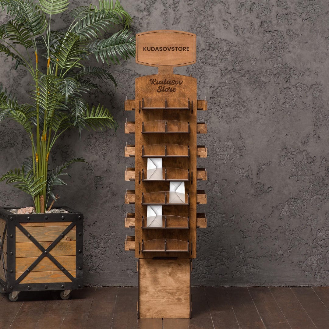 Sticker Display Stand, Floor Sticker Rack, Retail Stand, Postcard ...