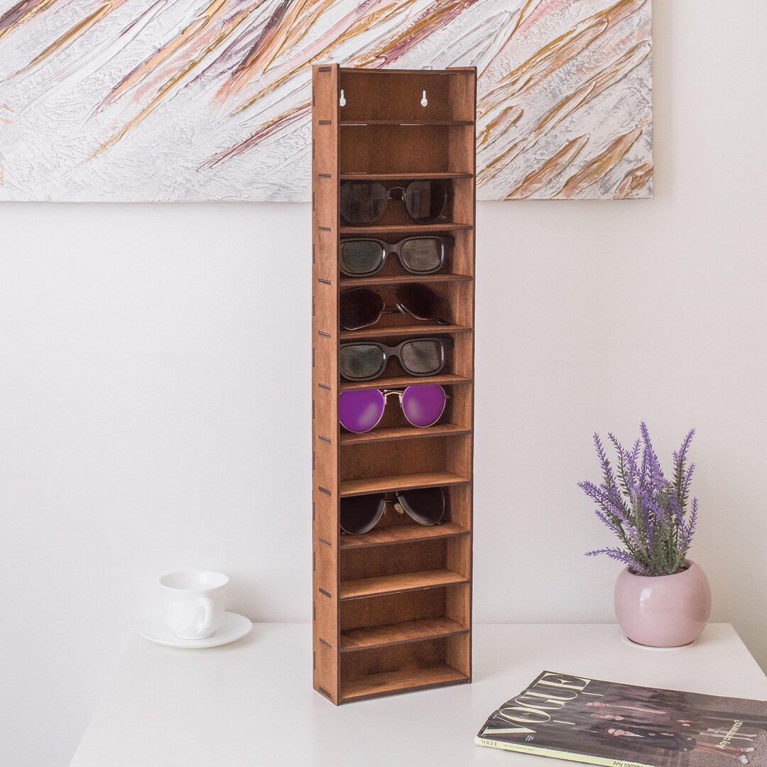 Sunglasses Display Stand, Sunglasses Holder Wall Mount, Glasses Holder ...
