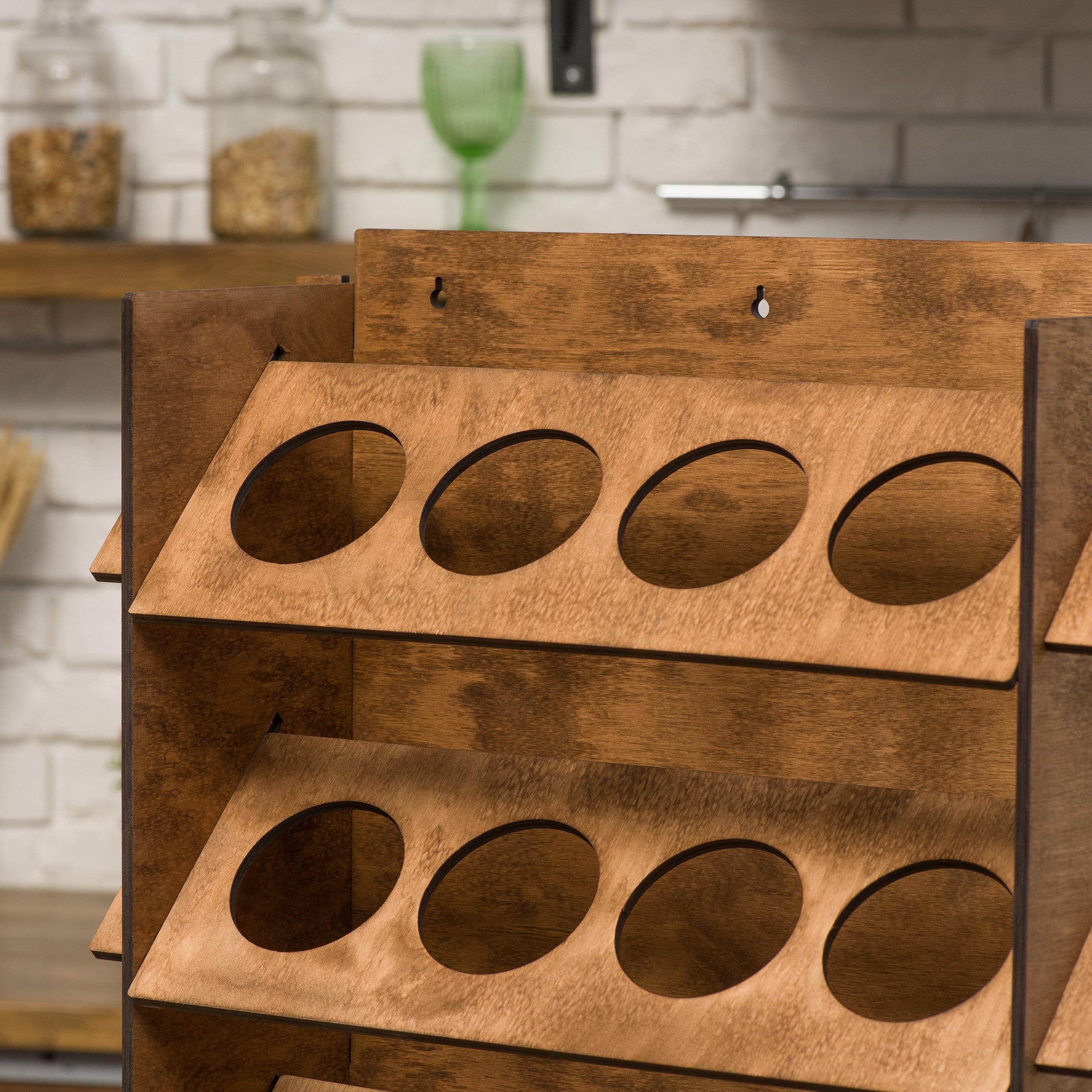 Mason Jar Holder Shelf, Mason Jar Wall Mount Wood, Mason Jar Wall ...