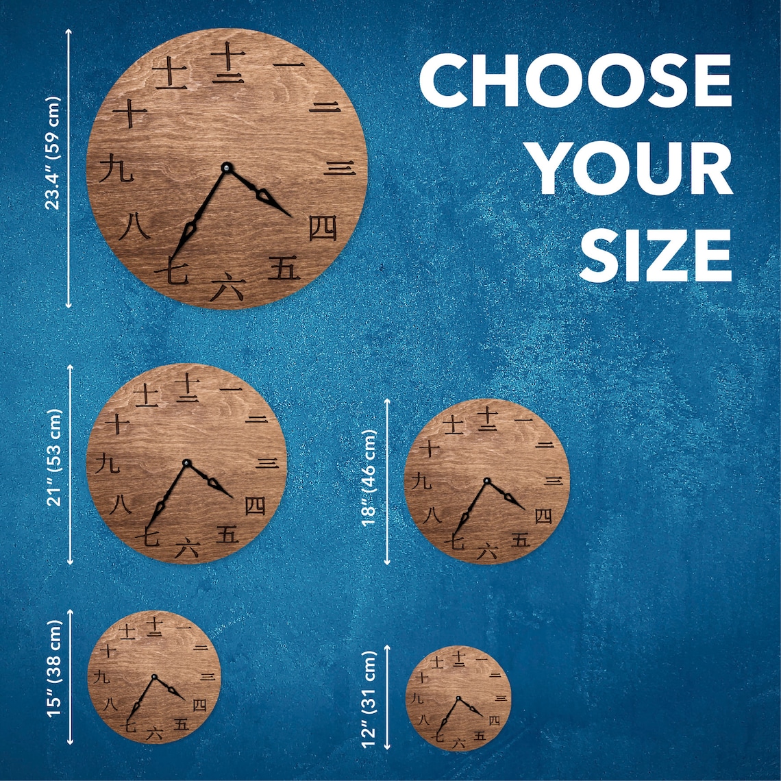 Mandala Wall Clock, Layered Mandala Clock, Wooden Wall Clock, Sacred ...