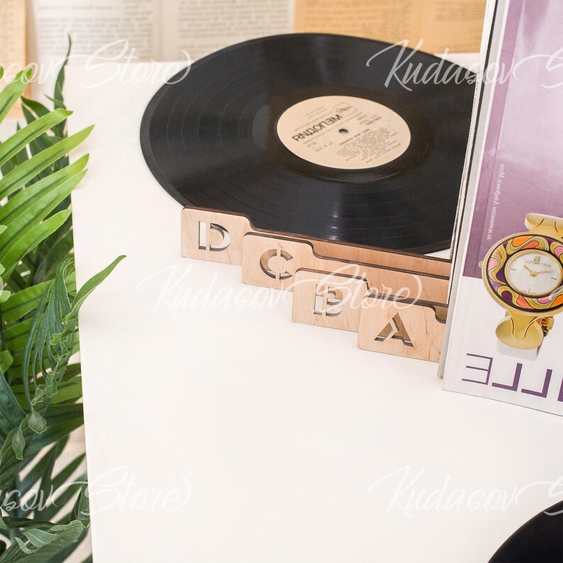 Vinyl Record Dividers, Alphabet Dividers, Album Dividers, Letter ...