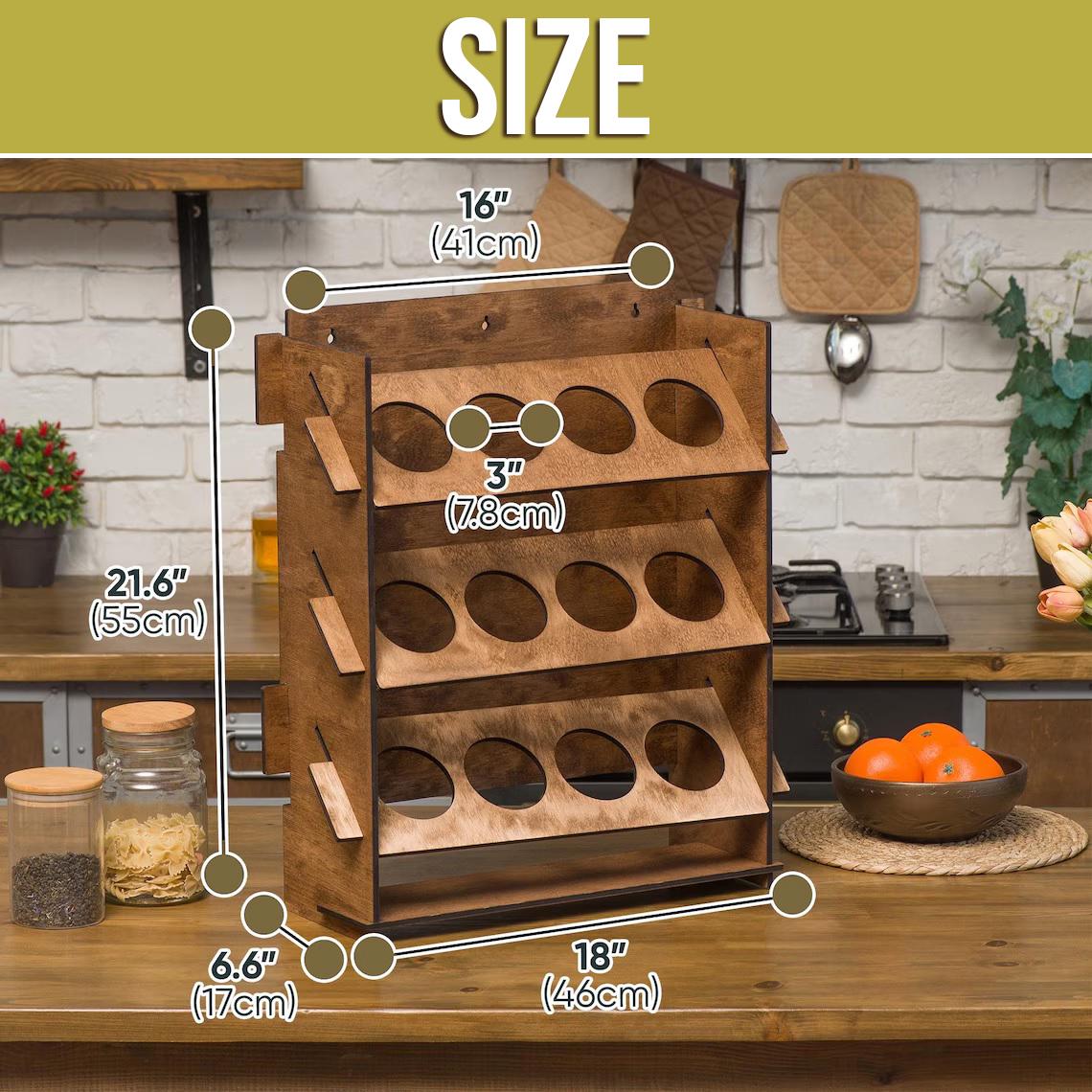 Mason Jar Holder Shelf, Mason Jar Wall Mount Wood, Mason Jar Wall ...