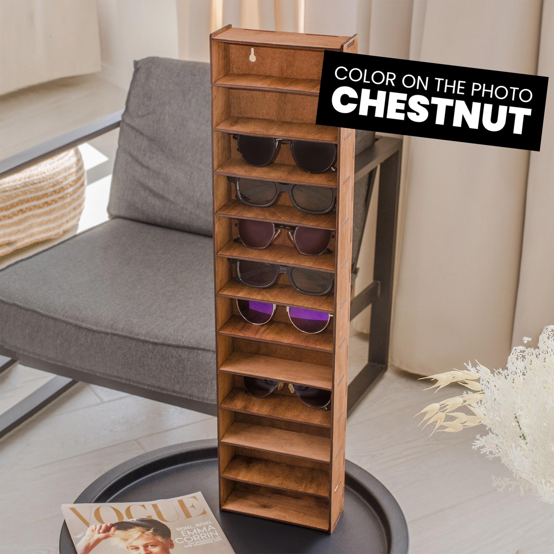 Sunglass Display Stand, Sunglasses Wall Holder, Sunglass Organizer ...