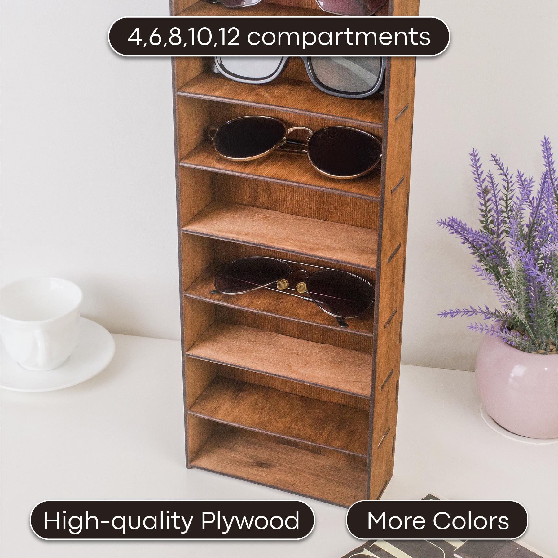 Sunglass Display Stand, Sunglasses Wall Holder, Sunglass Organizer ...