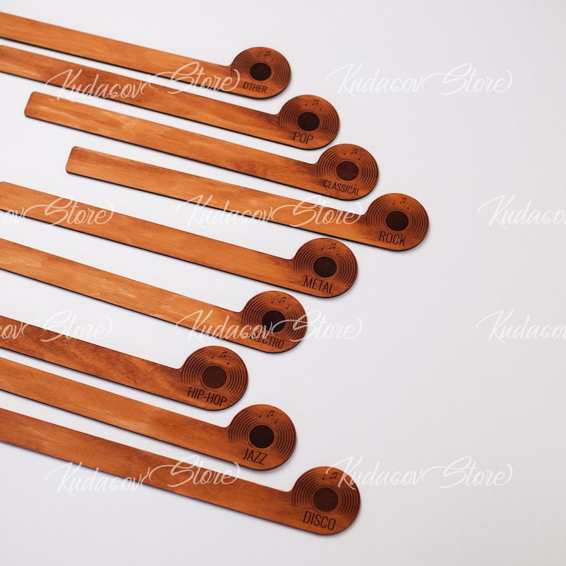 Custom Vinyl Record Dividers, Genre Dividers for Vinyl Records, LP ...