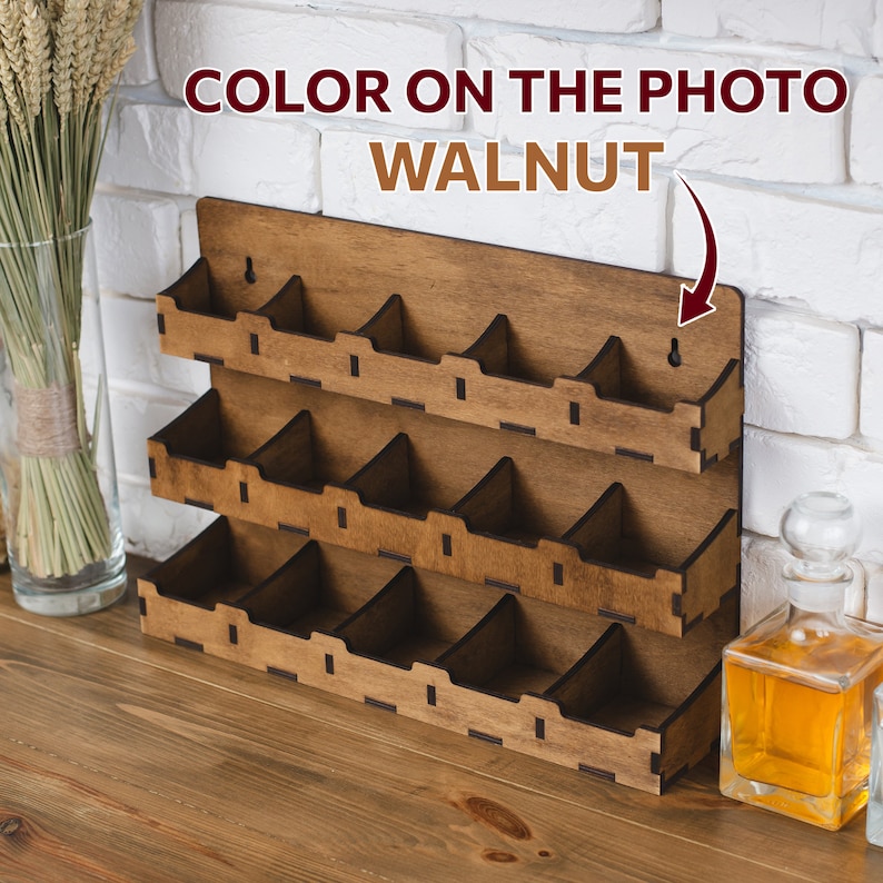 Tea Bag Storage Stand, Tea Bag Organizer, Tea Bag Holder for Wall, Tea ...