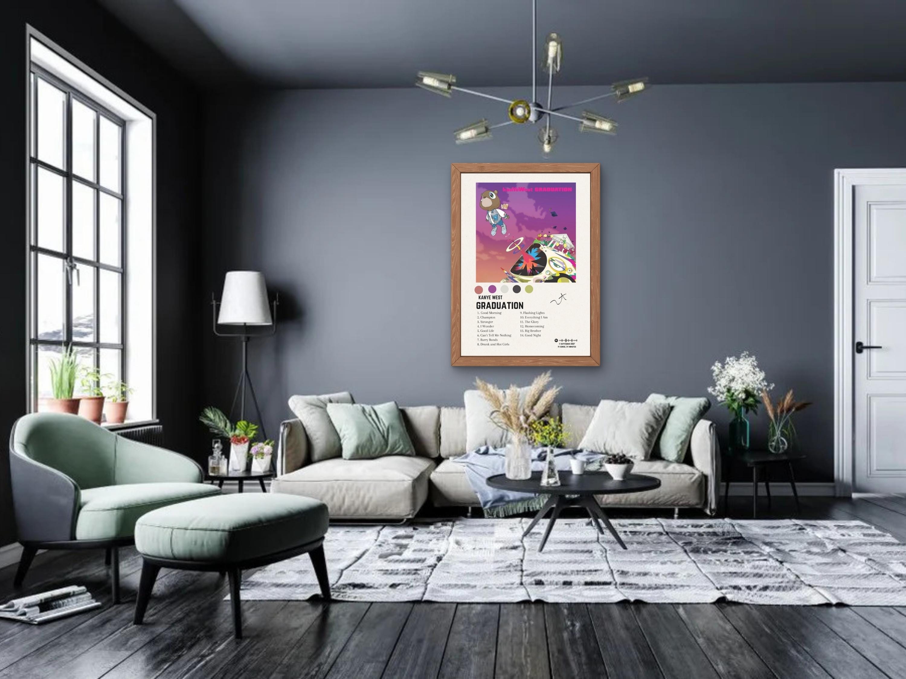 Kanye West Graduation Album Poster - Etsy