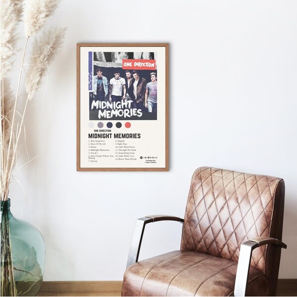 One direction poster - Etsy México