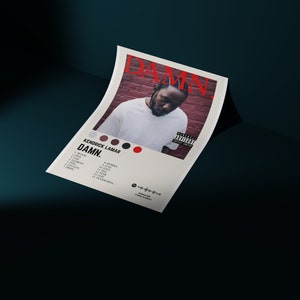 Kendrick Lamar DAMN. Printable Poster - Etsy