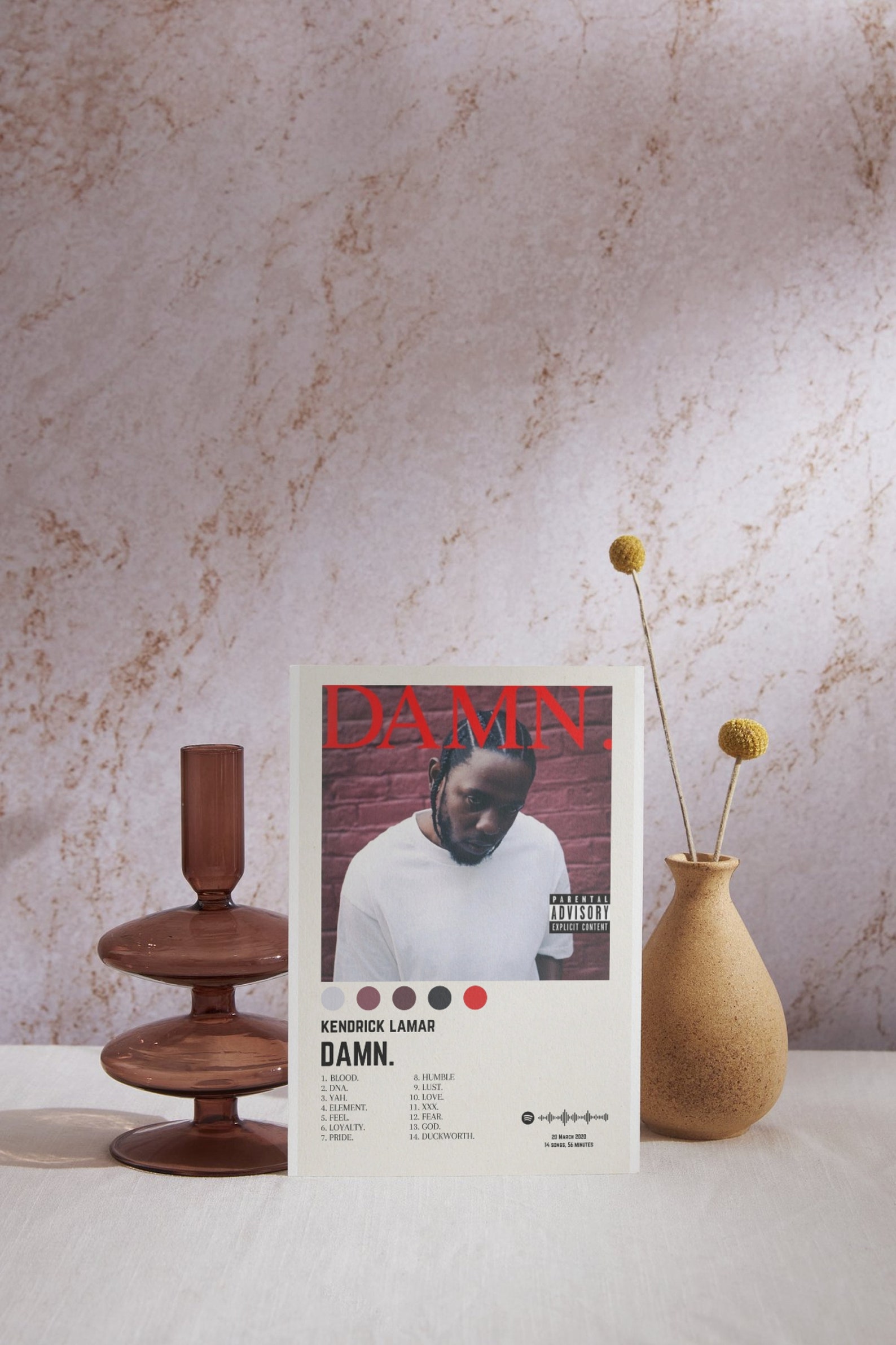 Kendrick Lamar DAMN. Printable Poster - Etsy