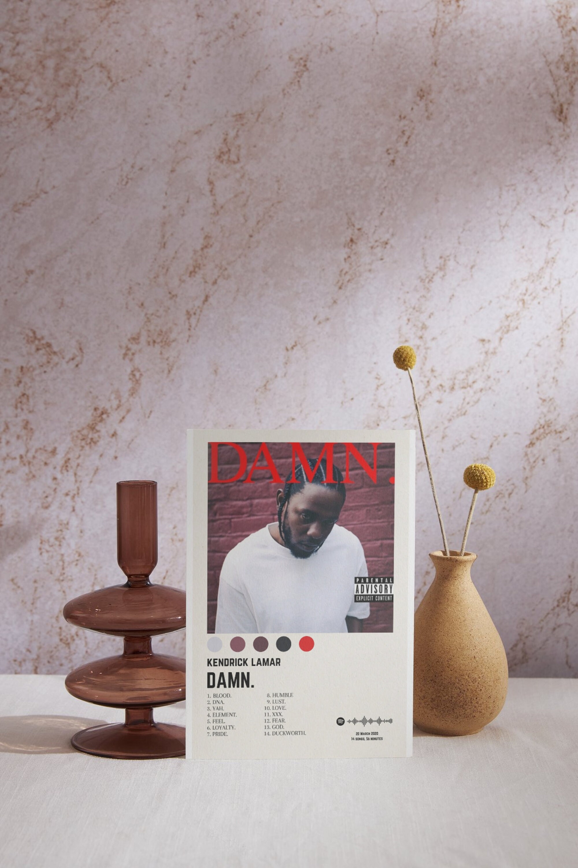 Kendrick Lamar DAMN. Printable Poster - Etsy