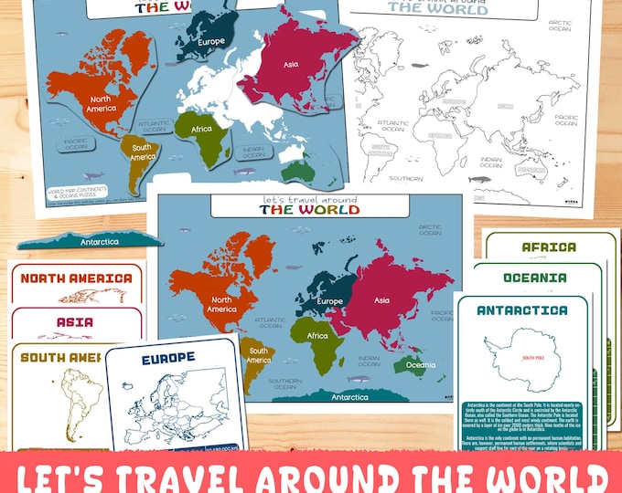 14 Coloring World Maps for Kids Printables Educational Homeschool ...