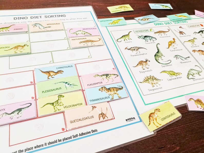 Dinosaur Preschool Activities Pack, Toddler Matching Worksheets ...