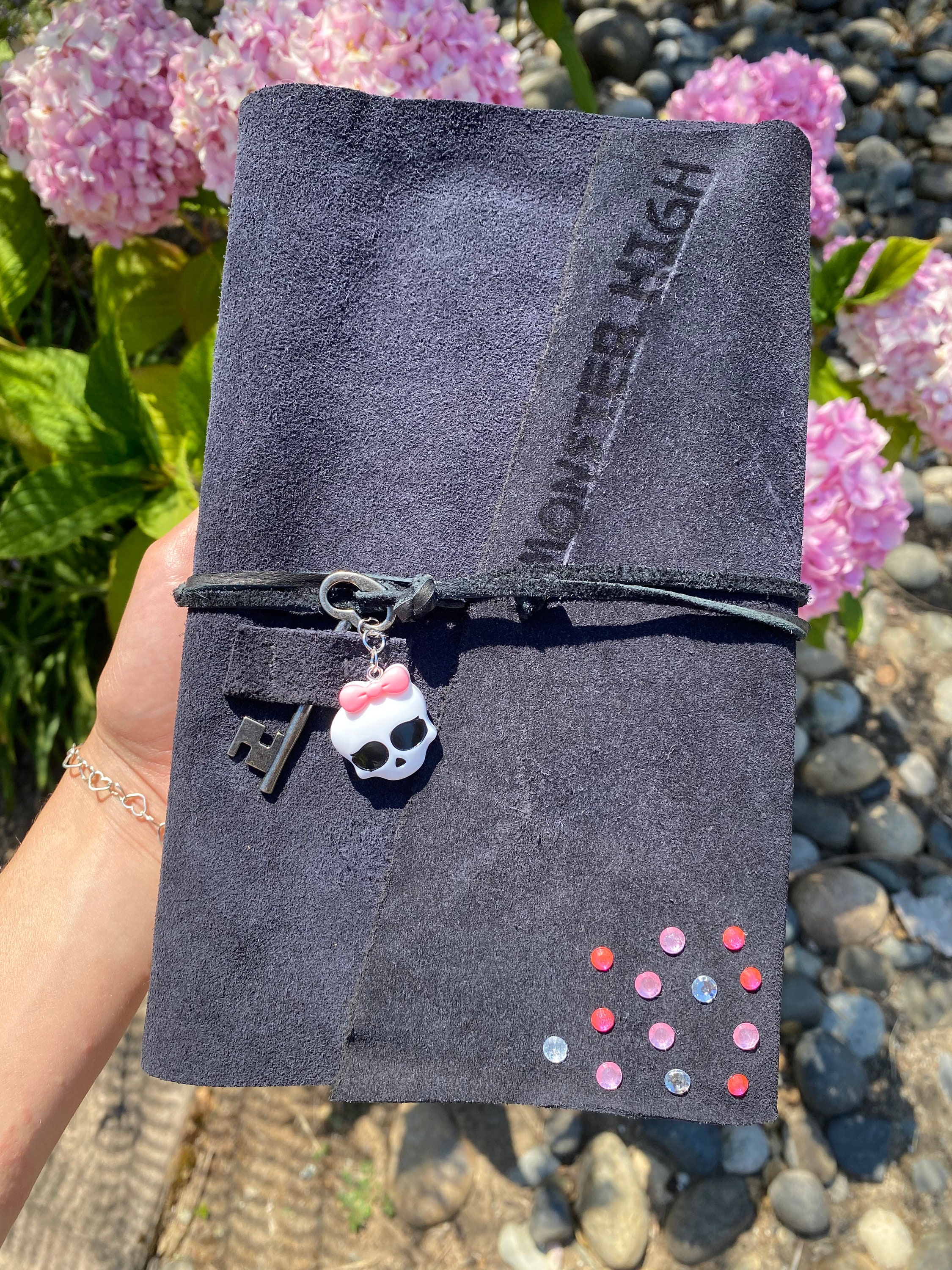 Leather Monster High Journal Monster High Book Skeleton Key Vintage ...