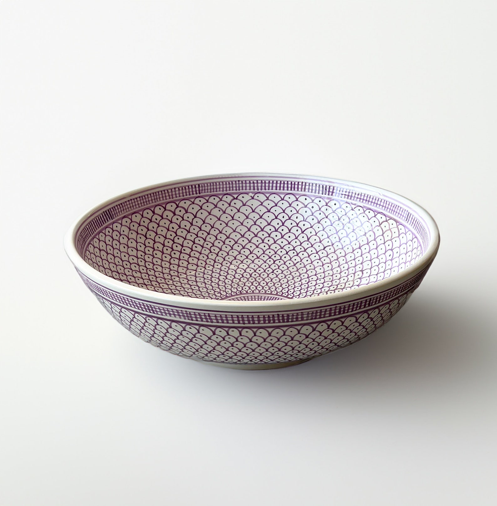 Purple Sink, Modern Bathroom Vessel Sink Above Countertop Basin ...