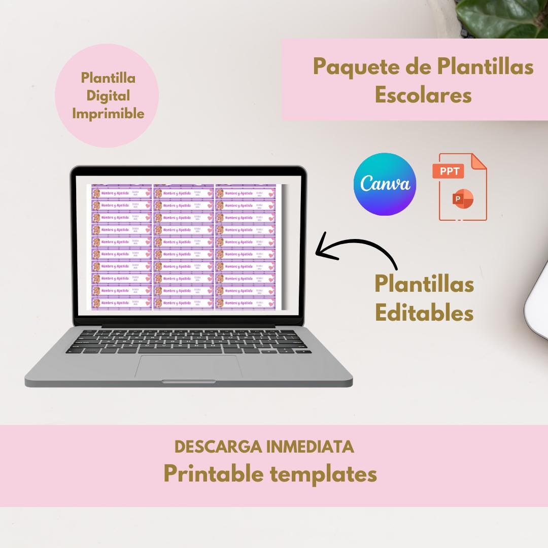 Capybara Personalized School Name Labels-Editable Sticker Pack,Names ...