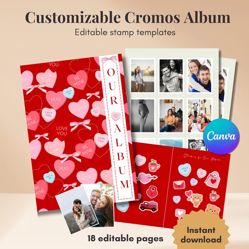 Wedding Album Template - Etsy