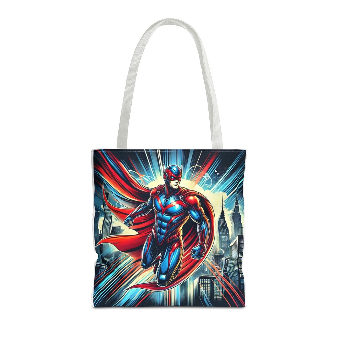 SUPERHERO Tote Bag AOP - Etsy