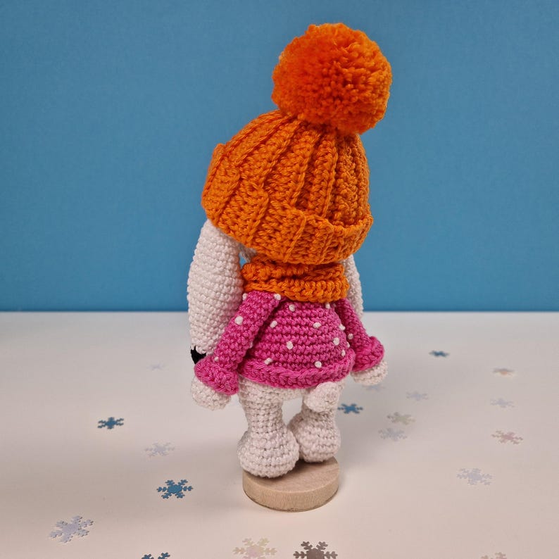 Bommel the Snow Bunny Crochet Pattern, PDF Download, German and English ...