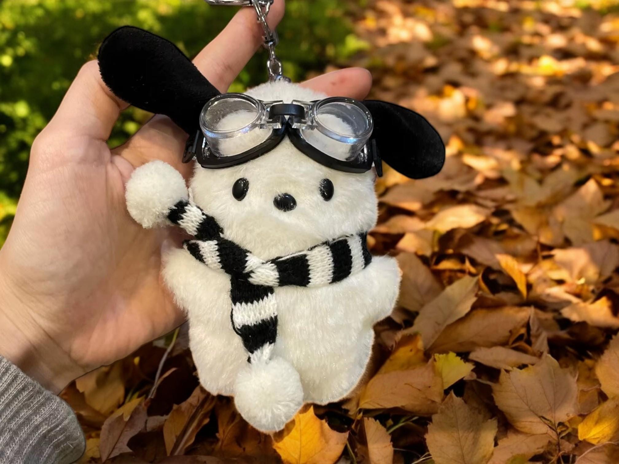 Sanrio Plush Keychain – Hello Kitty Plush Keychain - 10cm Cute Puppy ...