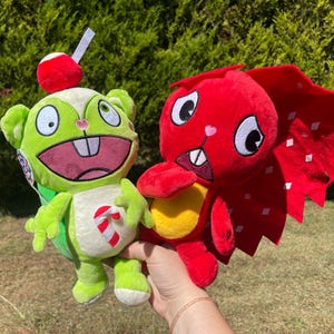 Happy Tree Friends Plush Set HTF Plush Flaky & Nutty Plush Toys HTF ...