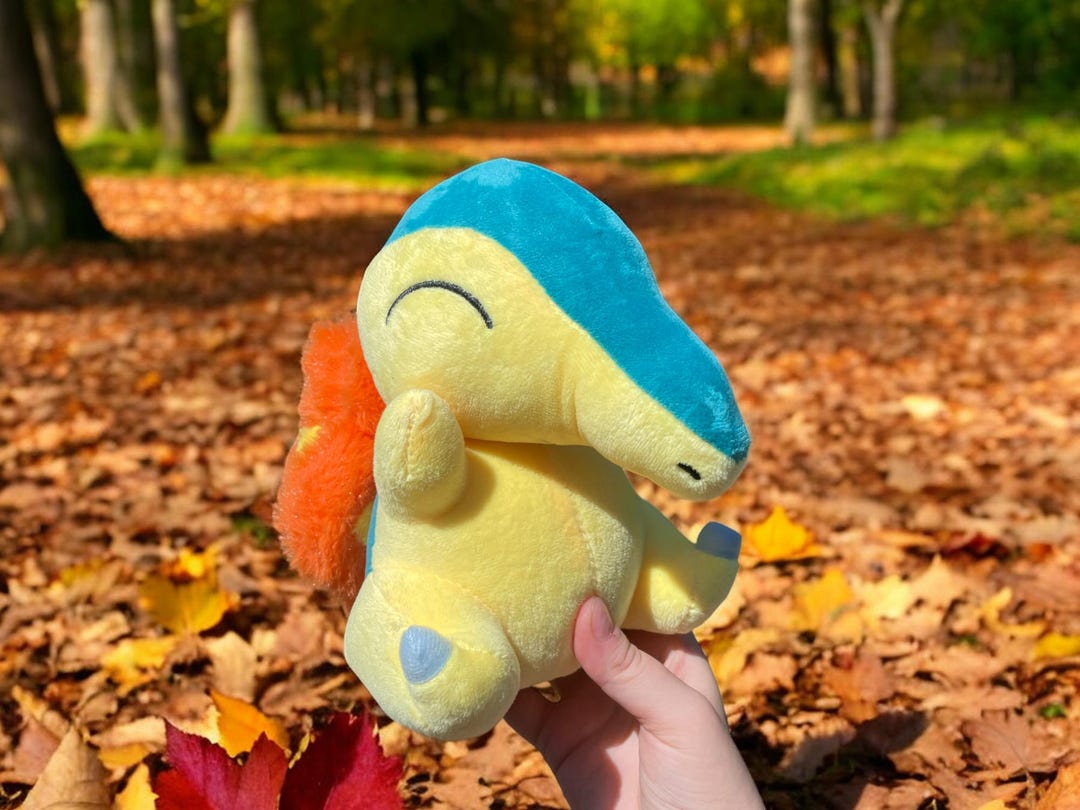 Cyndaquil Plush - Adorable Pokémon Plush Toy | 20cm Cyndaquil Plush ...