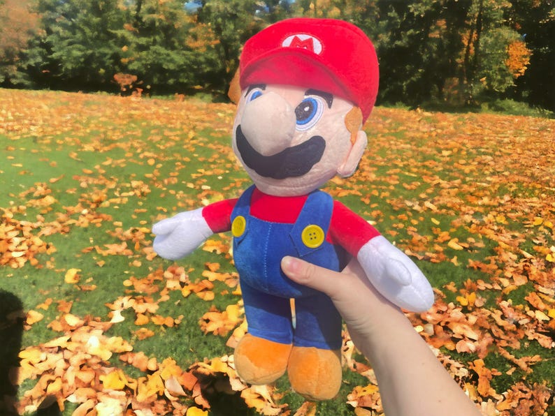 Mario Bros Plush Available in 40 Cm, 50 Cm, 60 Cm Soft Super Mario ...
