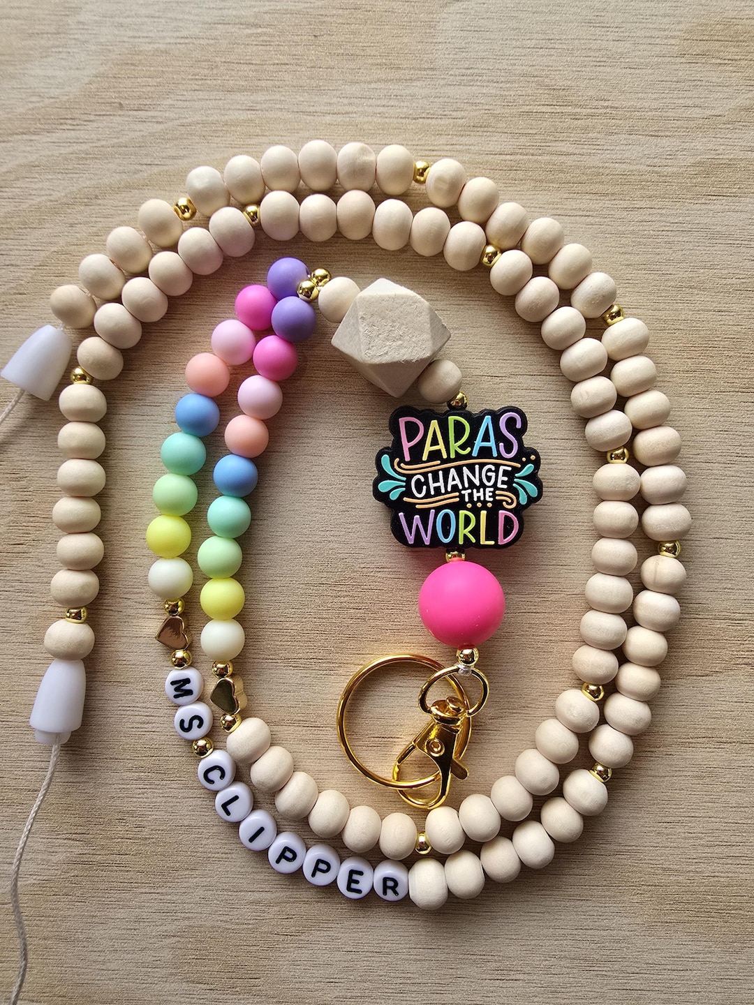 Paraprofessional Lanyard Classroom Para Gift Teachers Aide Classroom ...